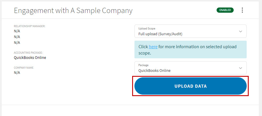 Uploading from QuickBooks Online – Barclays LedgerShare Support